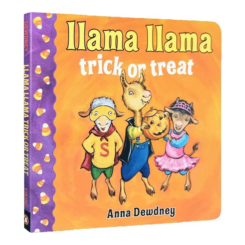 Milu Llama Llama Trick Or Treat Board Book Original English Books ...