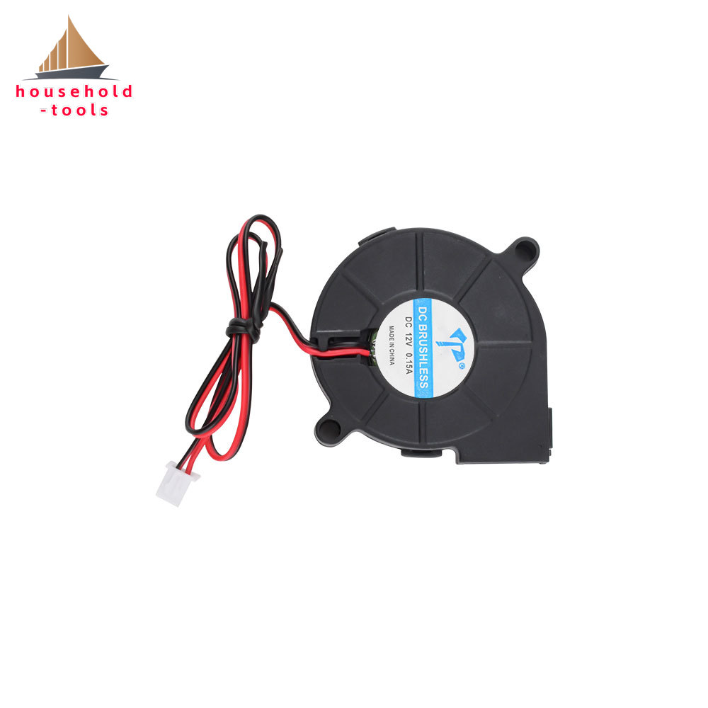 【💕In Stock+COD🎉】household-tools DC5015 Cooling Fan Fan Two-Wire Bearing 5Cm Purifier Car Light ...
