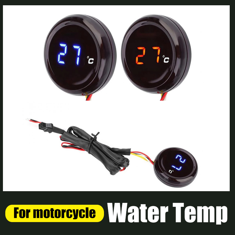 NEW 【Innovative design】Motorcycle Water Temperature Gauge Digital ...