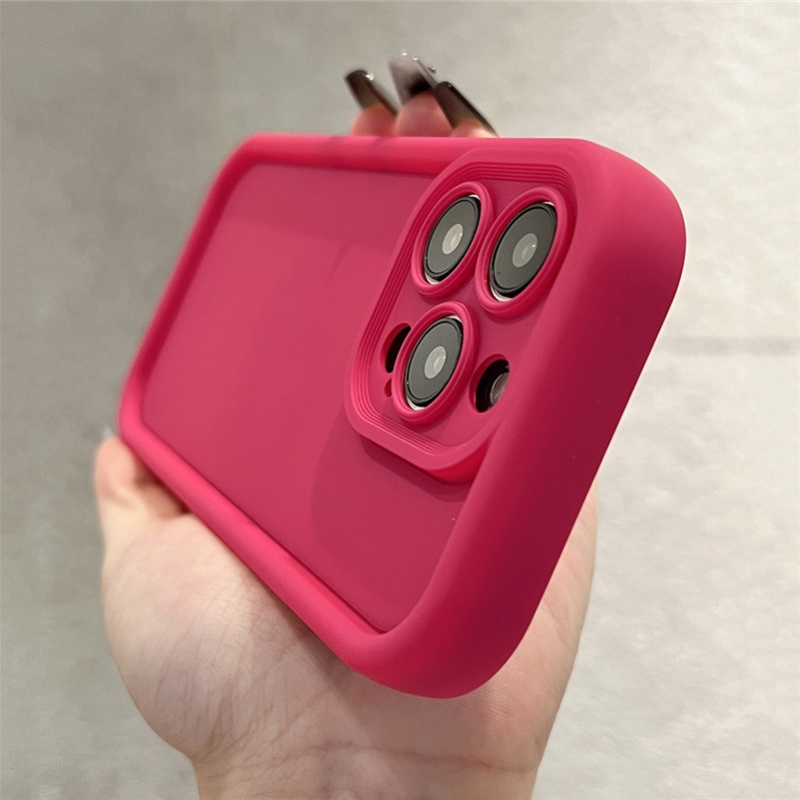 Matte Liquid Silicone Phone Case For iPhone 14 13 12 11 15 Pro Max 7 8 ...