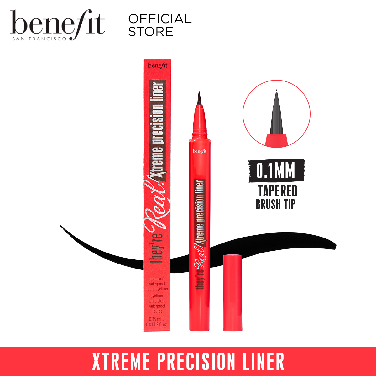 NEW! BENEFIT They're Real Xtreme Precision Liner | Lazada.co.th