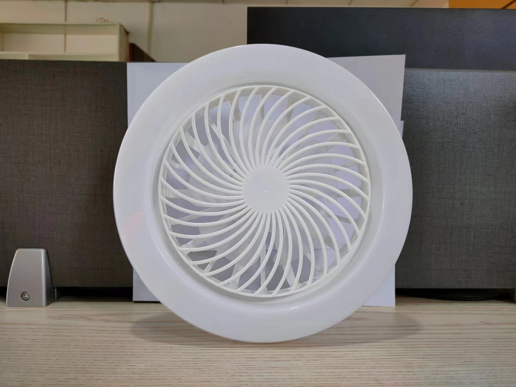 Living Room Remote Control Screw Fan Bulb E27 Dimmable Bedroom Dorm ...