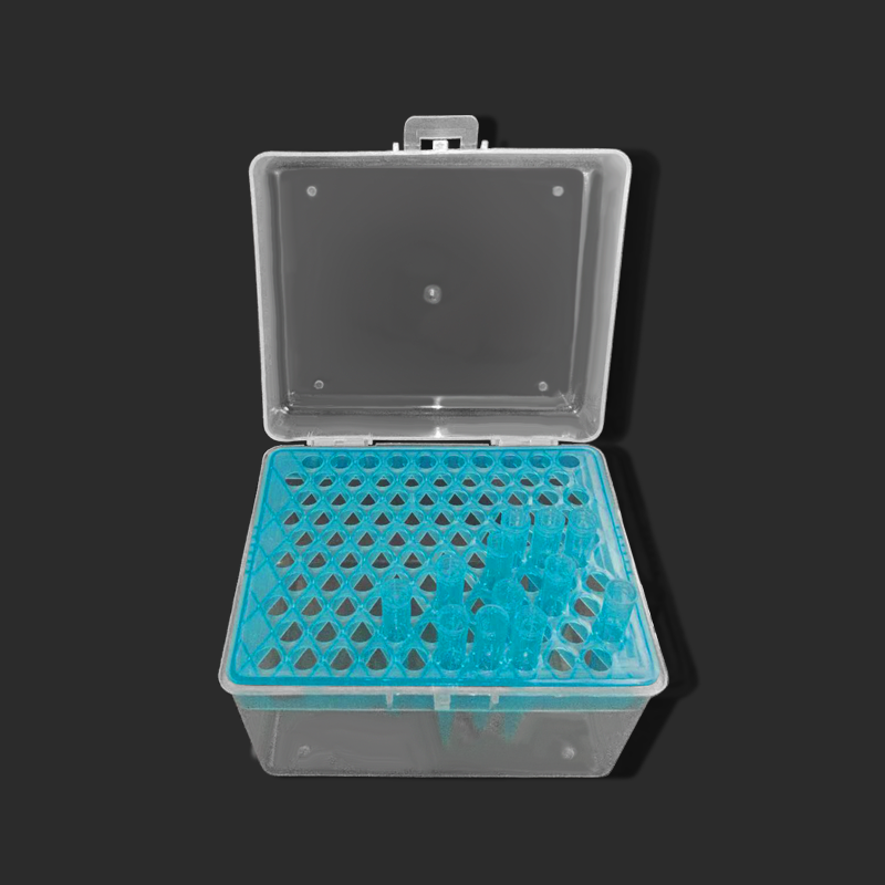 【Mucheng Mall】Plastic Pipette box 100 Holes Pipette Tips Box 1ml ...