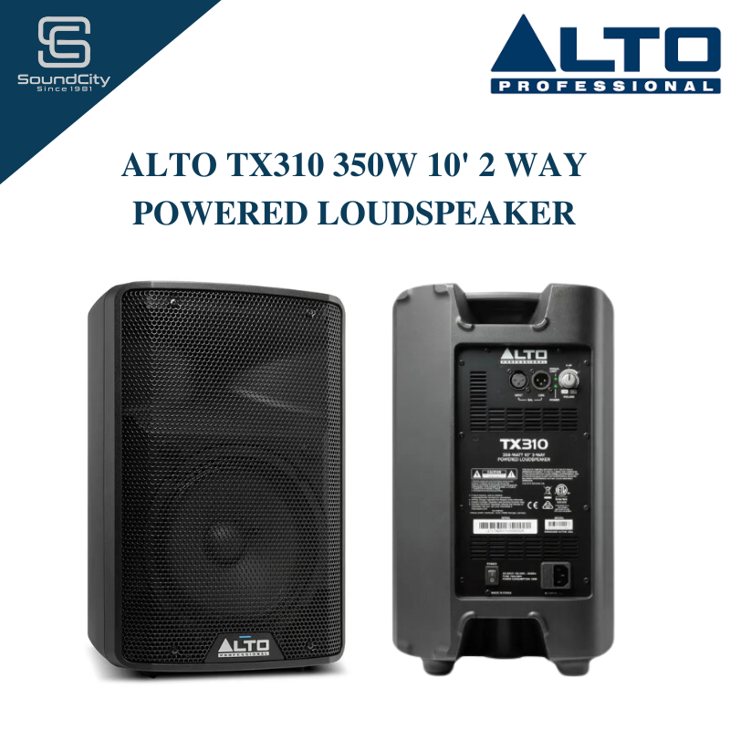 ALTO TX310 350W 10' 2 Way Powered Loudspeaker | Lazada