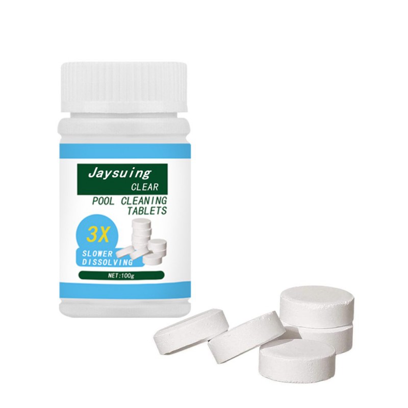 Swimming Pool Effervescent Tablets Floating Chlorine Dispenser Cleaner ...