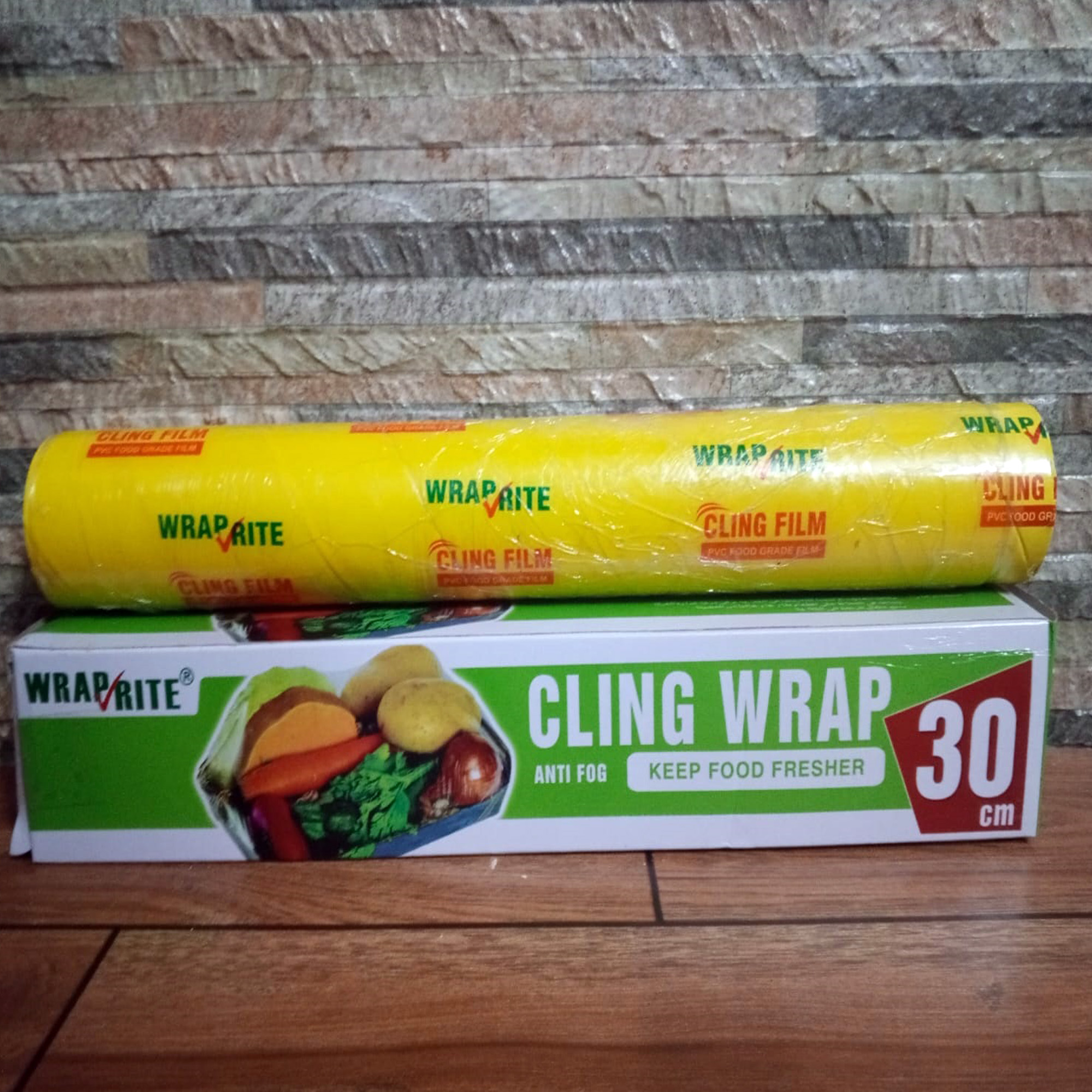Cling Film Wrapping Paper 30cm Wide Roll Wrapping Sheet Original Food Wrap - cling film food ...