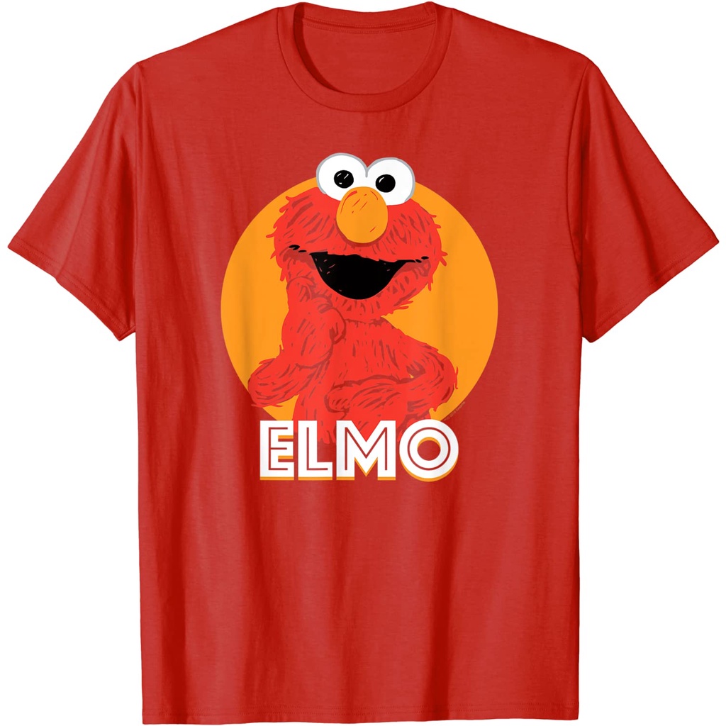 Sesame Street Elmo Scribble T-Shirt | Lazada.co.th