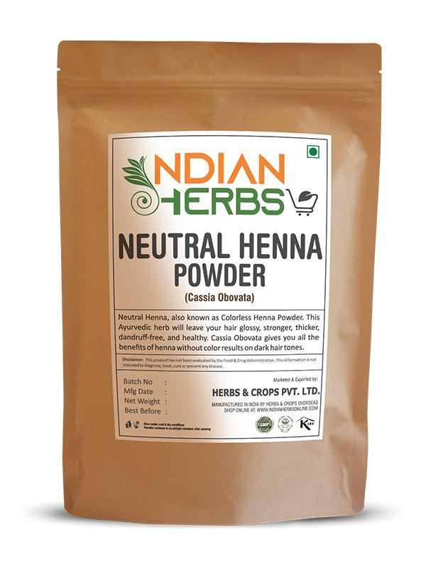 Neutral Henna Powder- Cassia Obovata - 1KG / 2.2 LB ( Value Pack ...