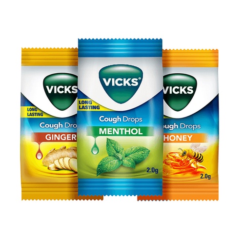 Vicks candy ลูกอมแก้ไอ 125เม็ด. | Lazada.co.th