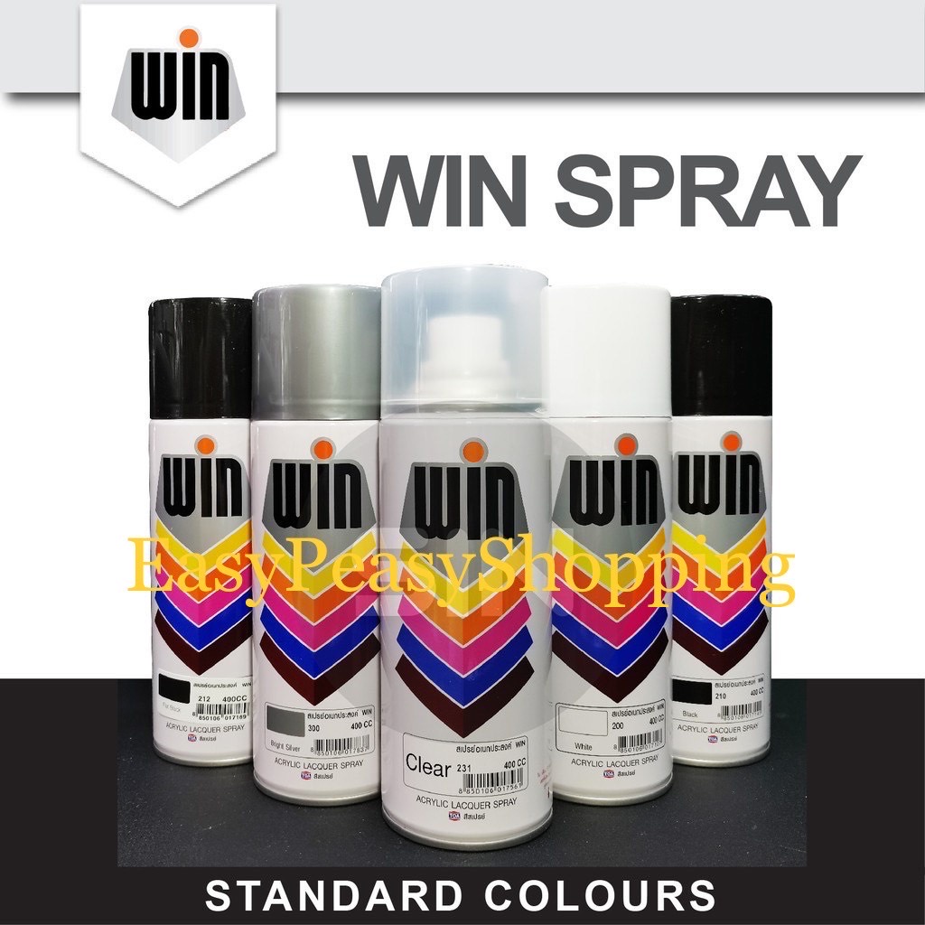 Win Spray Paint (400ml) /Cat Spray / Cat Semburan (READY STOCK) | Lazada