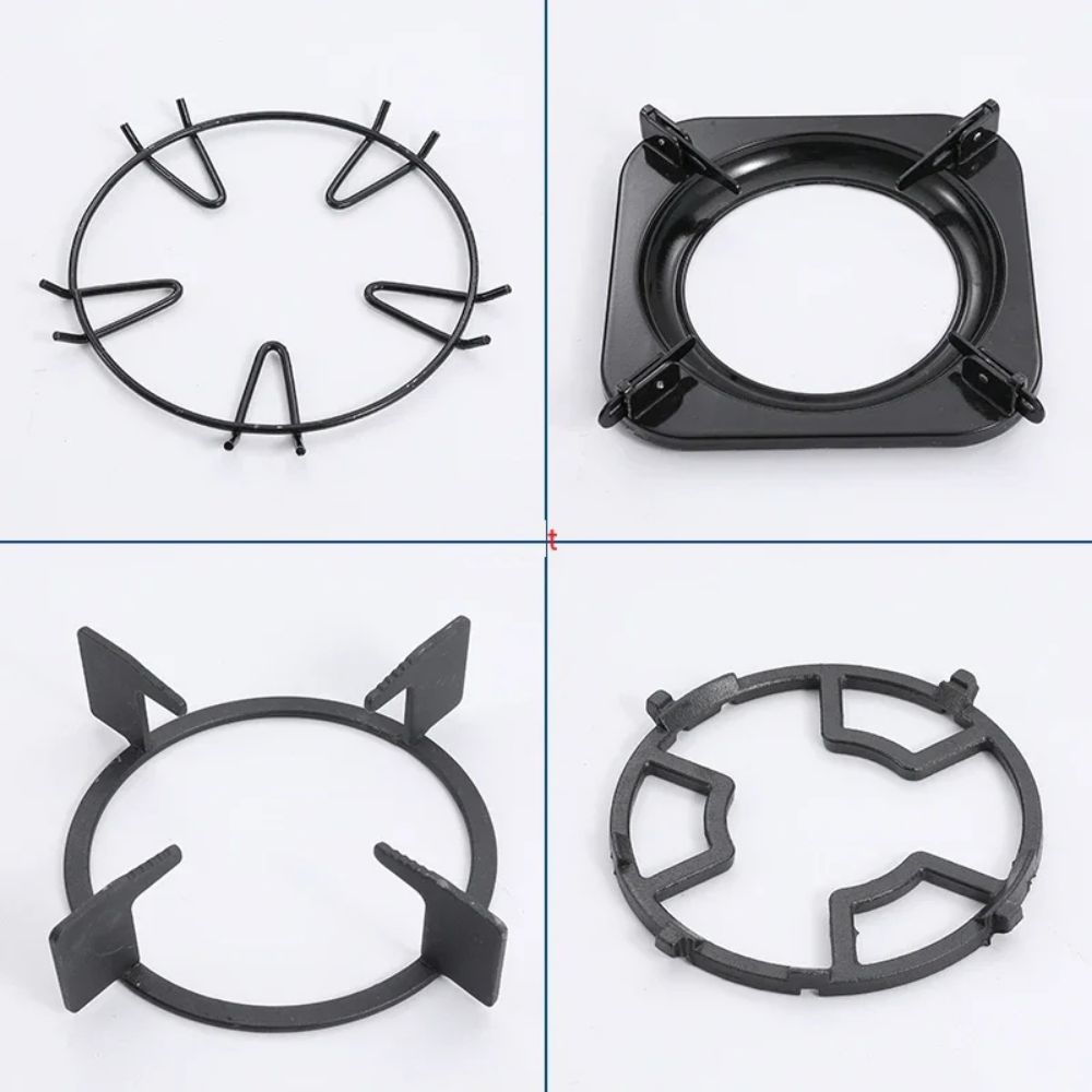 Cast Iron Wok Pan pot Support Rack Stand Burner Gas Stove rack Hobs ...