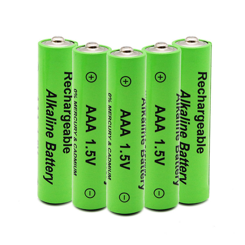 4PCS Rechargeable AAA 1.5V 2100mAh Alkaline Battery For Flashlight Toys ...