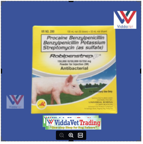100ml Viddavet Universal Robina URC Robipensrep P 50doses /100ml for ...