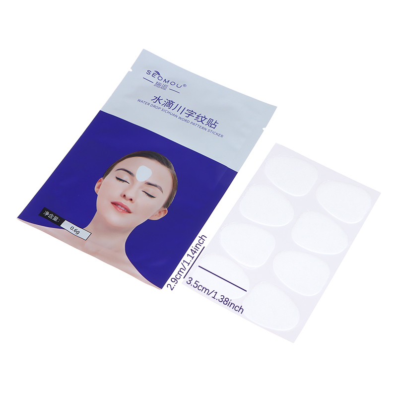 24PCS/Box Reusable Silicone Anti Aging Patch Face Forehead Beauty ...