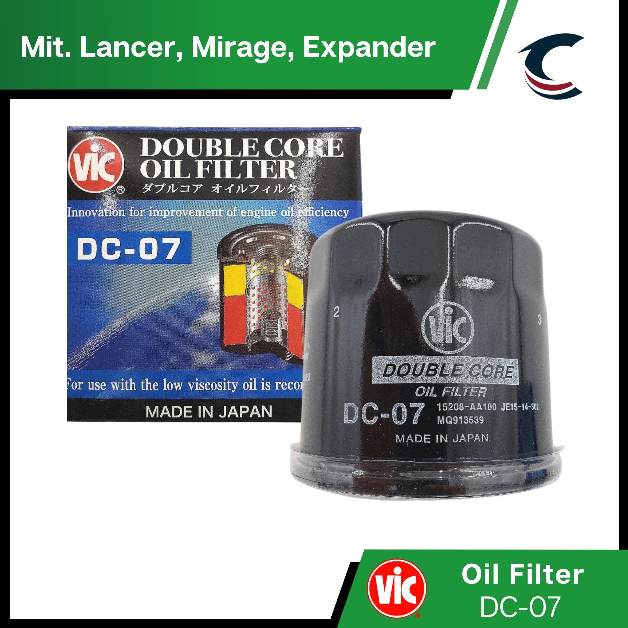 VIC Oil Filter Japan (DC-07) for Mit. Lancer, Mirage, Expander | Lazada PH