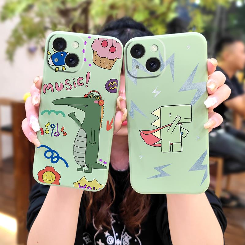 protective Durable Phone Case For iphone15 Solid color Waterproof TPU ...