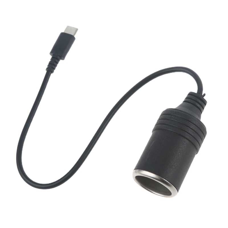 Usb C Pd Male To 12v 60w Car - Socket Female Converter Cable For 12v ...