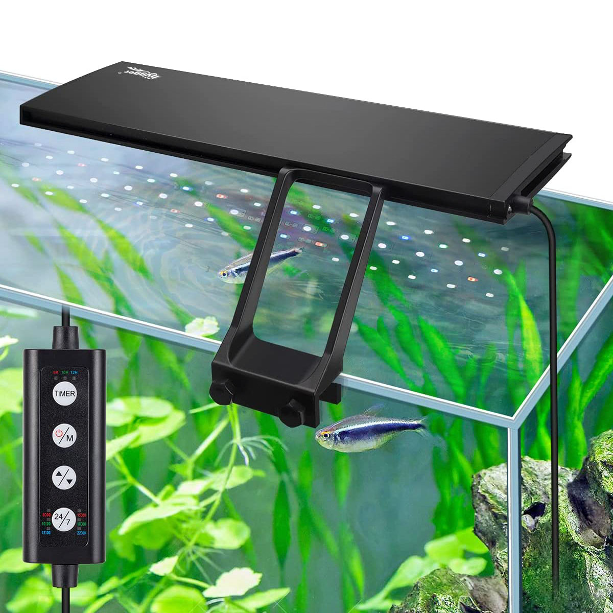 Hygger????Aquarium LED light HG-990 14w โคมไฟ LED aqua lamp plant light ...
