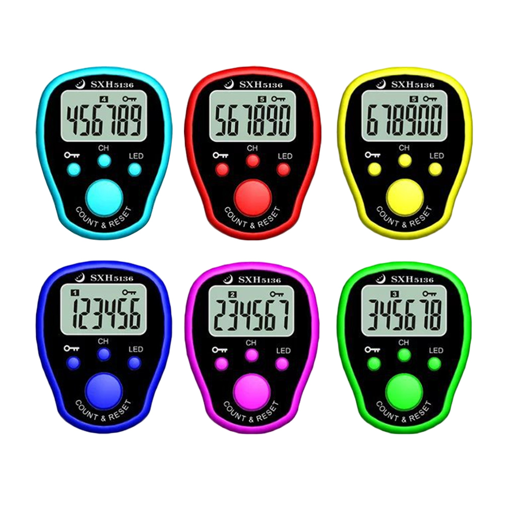 Stitch Marker Row Counter with LED LCD Electronic Digital Counters ...