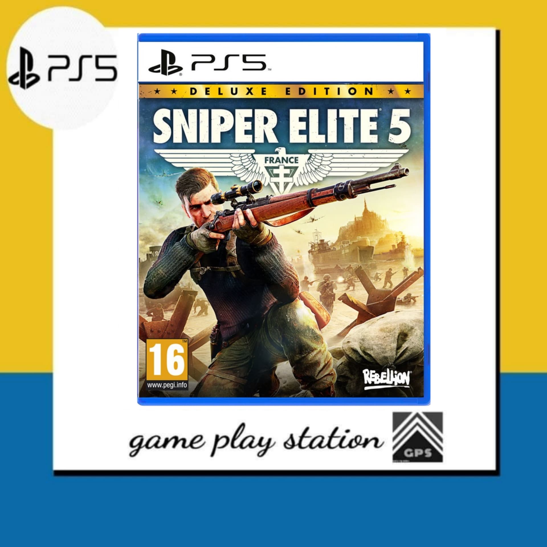 ps5 sniper elite 5 / sniper elite 5 deluxe edition ( english zone 2 ...