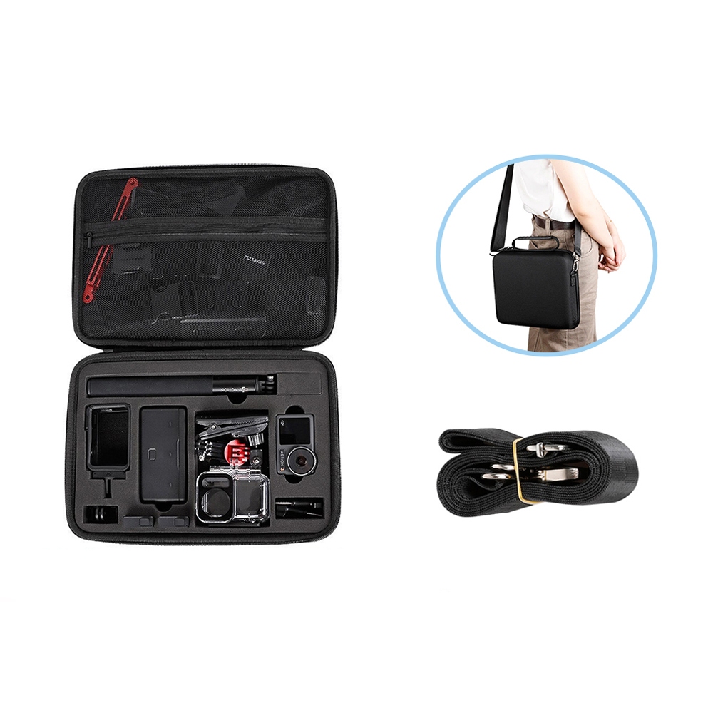 DJI ACTION 4 3 Camera Large Hard Carrying Case With Strap กระเป๋ากล้อง ...