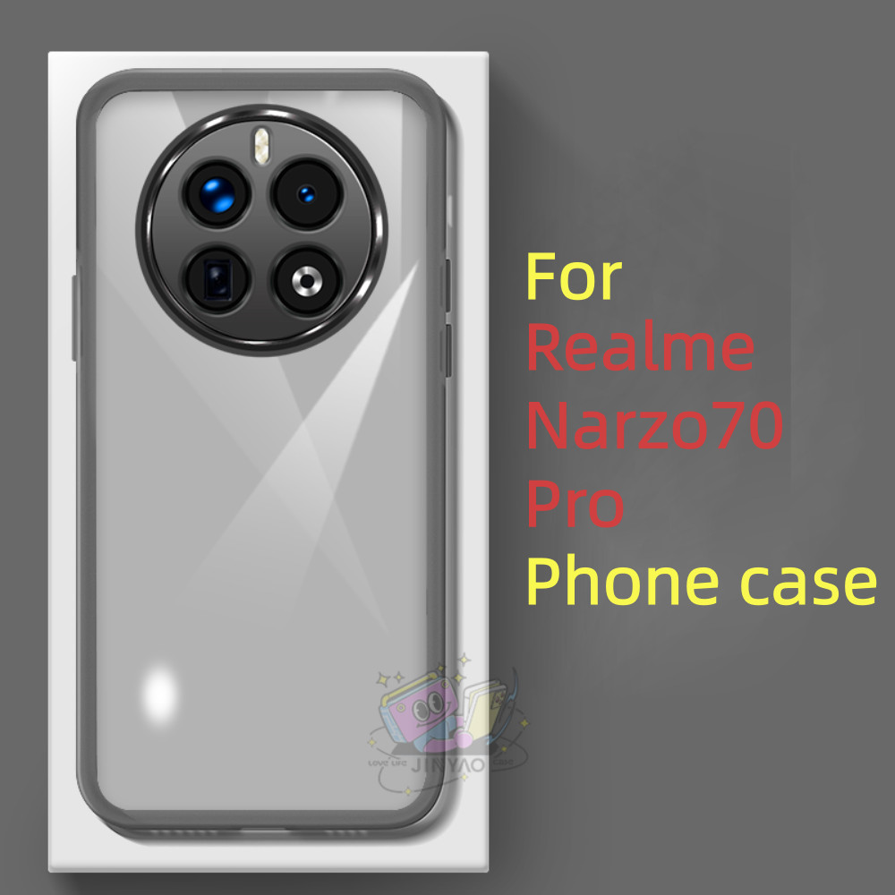 【Public】For Realme Narzo70 Pro Phone case transparent Lens protector ...