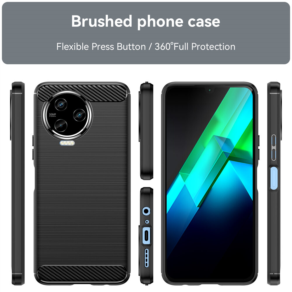 lthmy for Infinix Note 12 2023 Note 12 Pro casing ultra-thin soft TPU ...