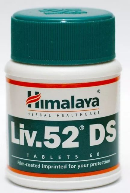 Liv .52 DS / LIV 52 สมุนไพรบำรุงตับ Himalaya (60 เม็ด) - MixASale
