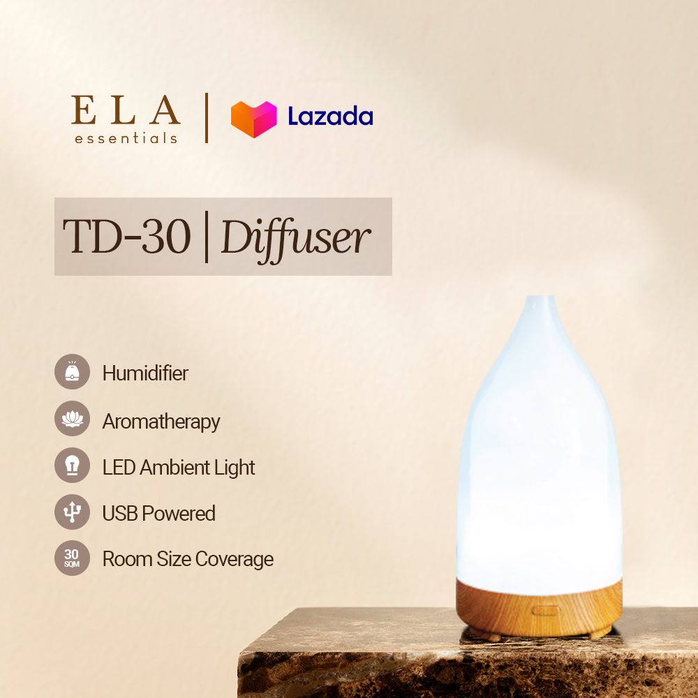 ELA TD-30 Aromatherapy Diffuser | Lazada PH