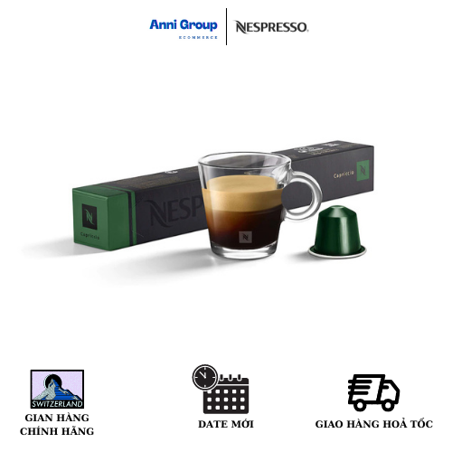 HCM - Nespresso Coffee Capsule CAPRICCIO Rich and Distinctive New Date ...