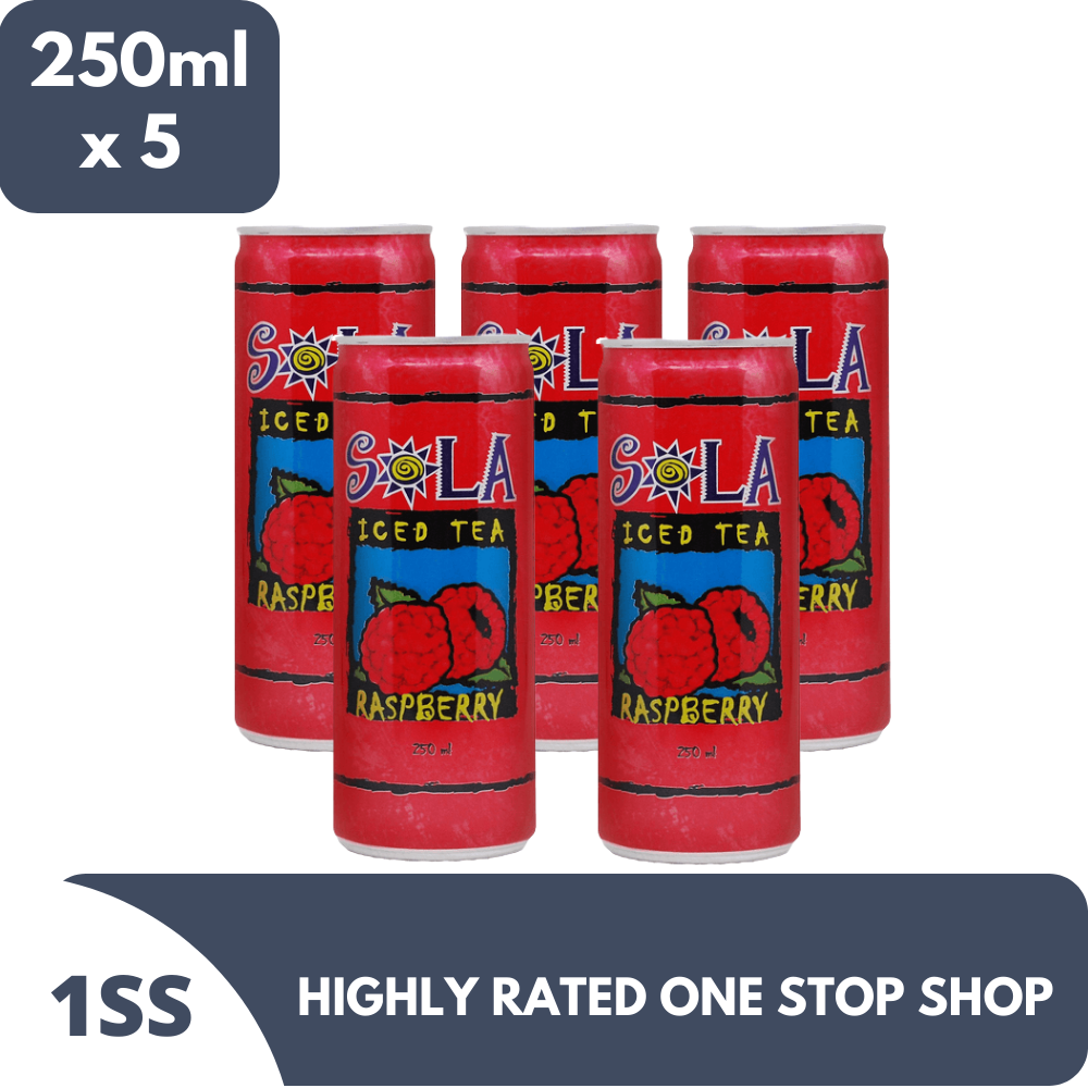 Sola Raspberry Tea 250ml x 5 | Lazada PH