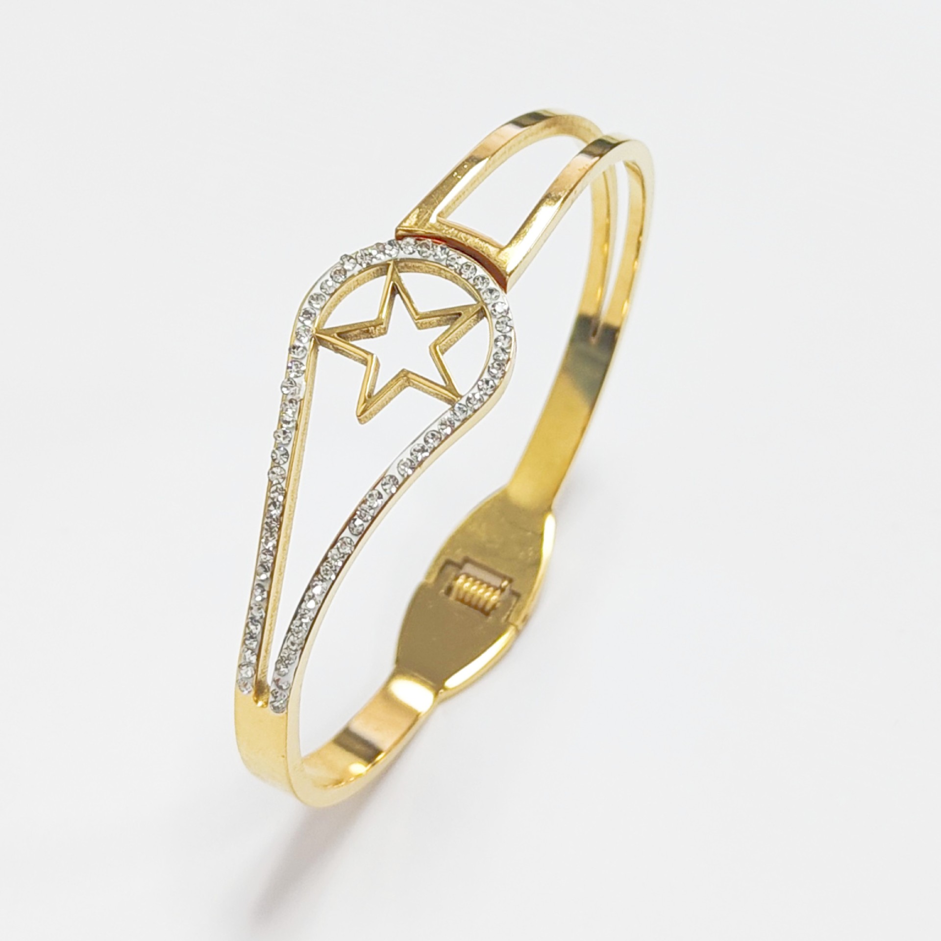 【Countdown Deal！】Stainless Steel Women's Star Bracelet Spring Opening ...