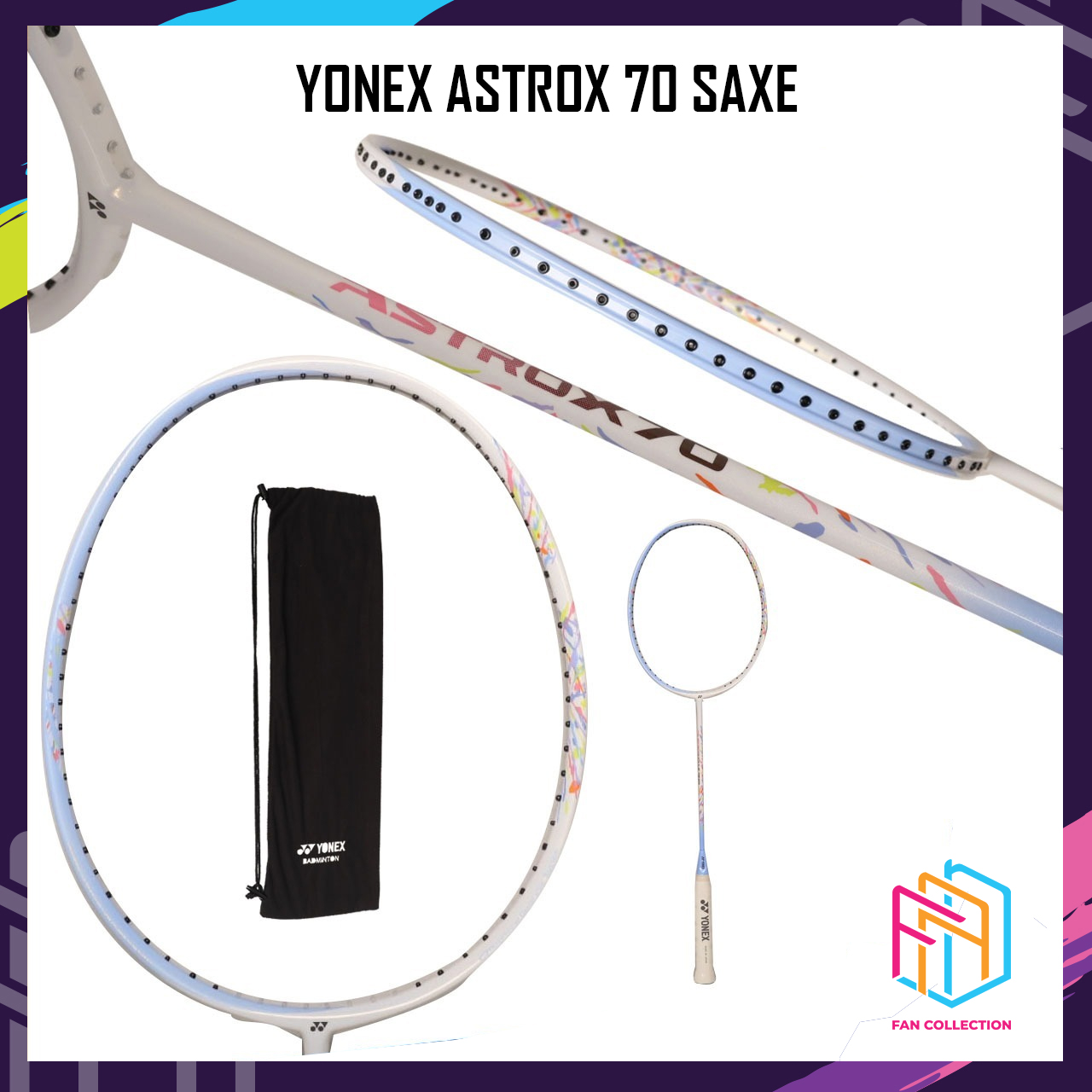 NEW YONEX ASTROX 70 JAPAN / JEPANG / JP / RAKET BADMINTON ORIGINAL ...