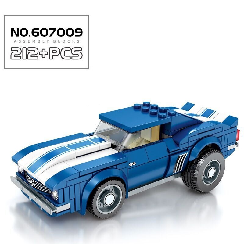 【EcoDealsq】SEMBO Blocks Super Race Car Building Famous Vehicle Model ...