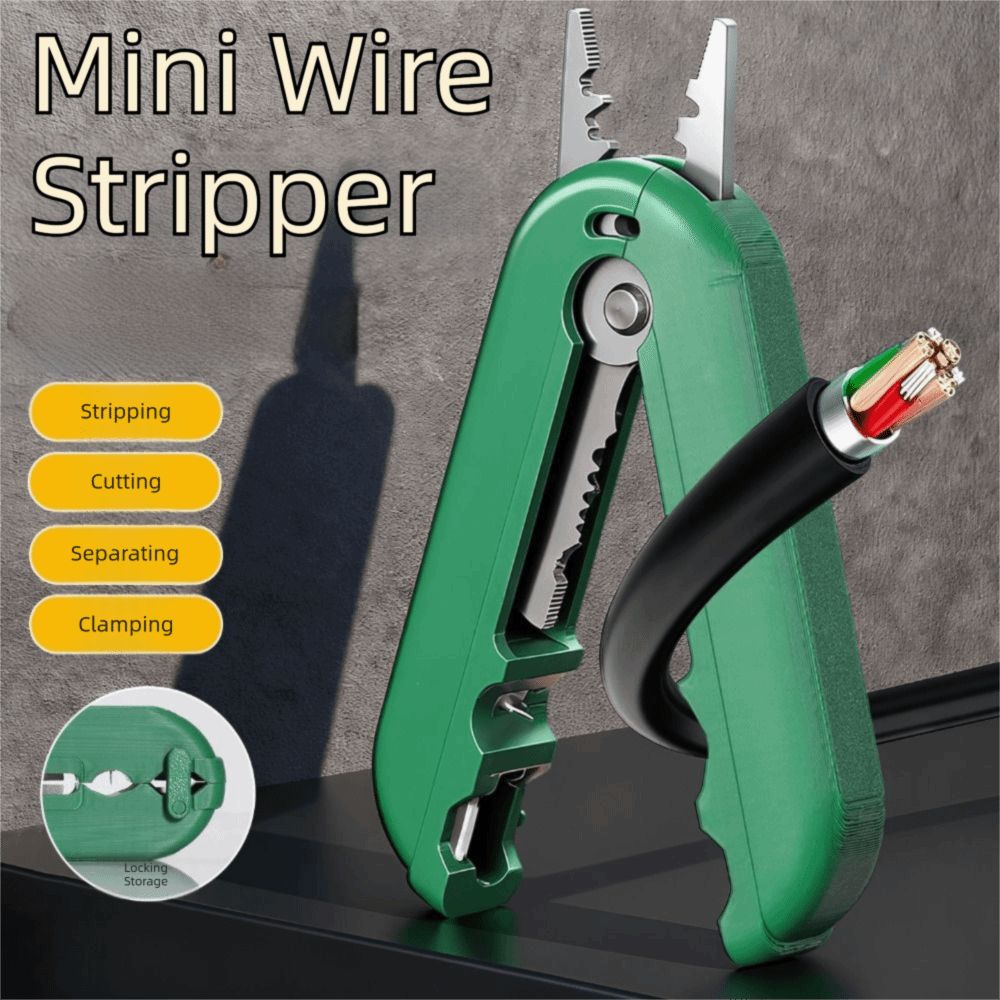 Wire Cutter Tool Small Wire Stripper Tool Wire Stripper Crimper ...