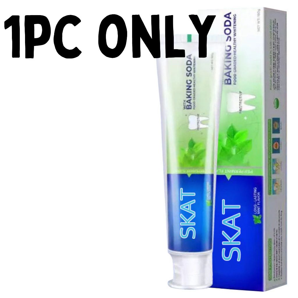 【BUY 1 TAKE 1】SKAT Baking soda Whitening Peppermint Toothpaste Food ...