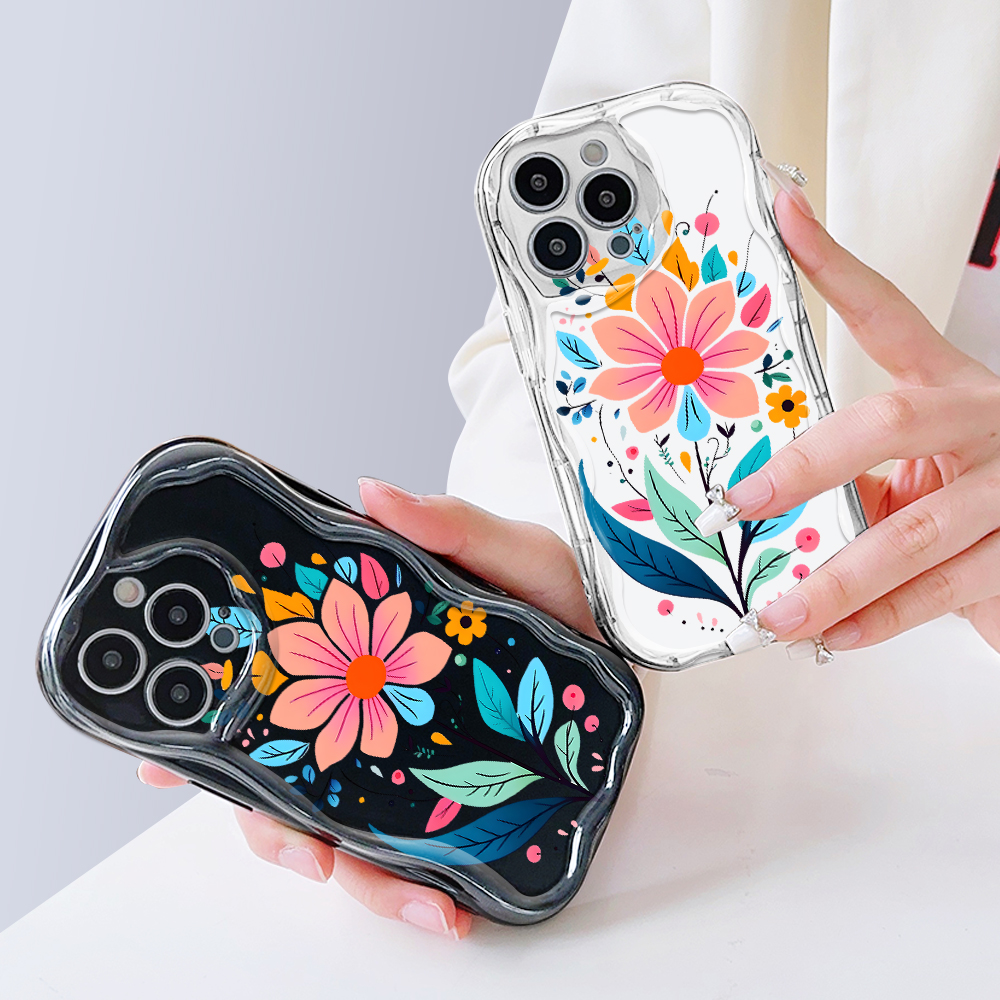 YYDS for Redmi 9C 10A Back Cover Multicoloured Flowers Case Cream ...