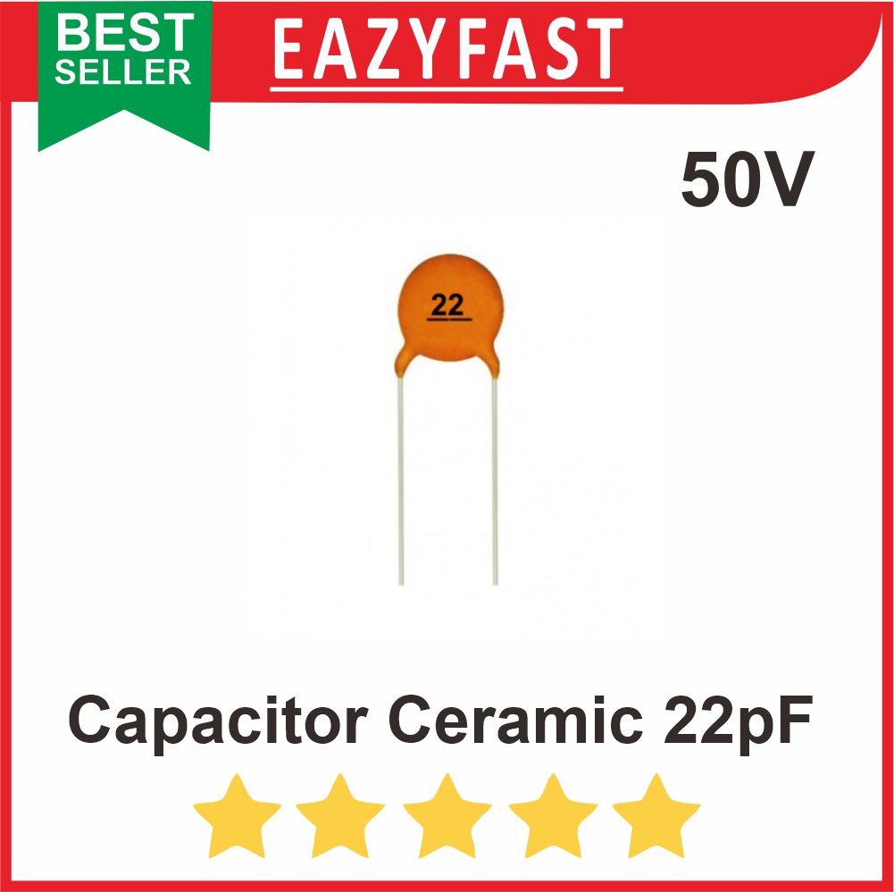 C Capacitor Kapasitor Ceramic Keramik 22pf 22 pf 50V | Lazada Indonesia