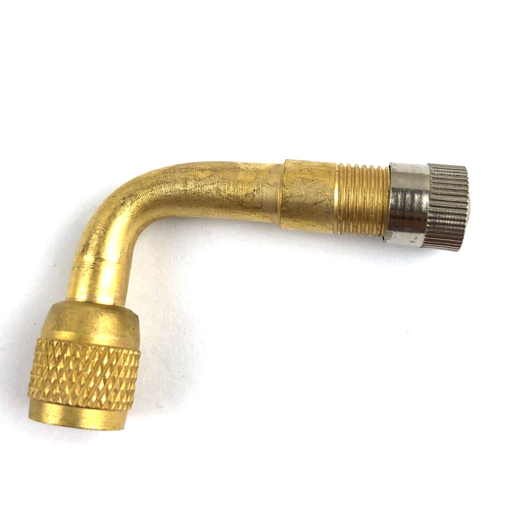 Degree Angle Brass Air Tyre Valve Schrader Valve Stem with Extension ...