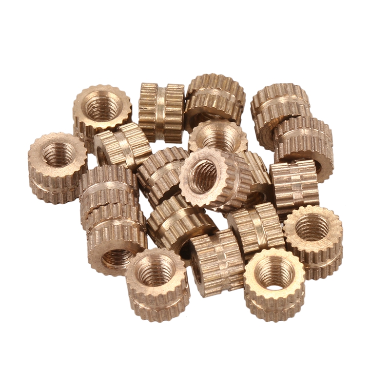380Pcs Thread Inserts M2 M2.5 M3 M4 M5 M6 Metric Female Thread Brass ...