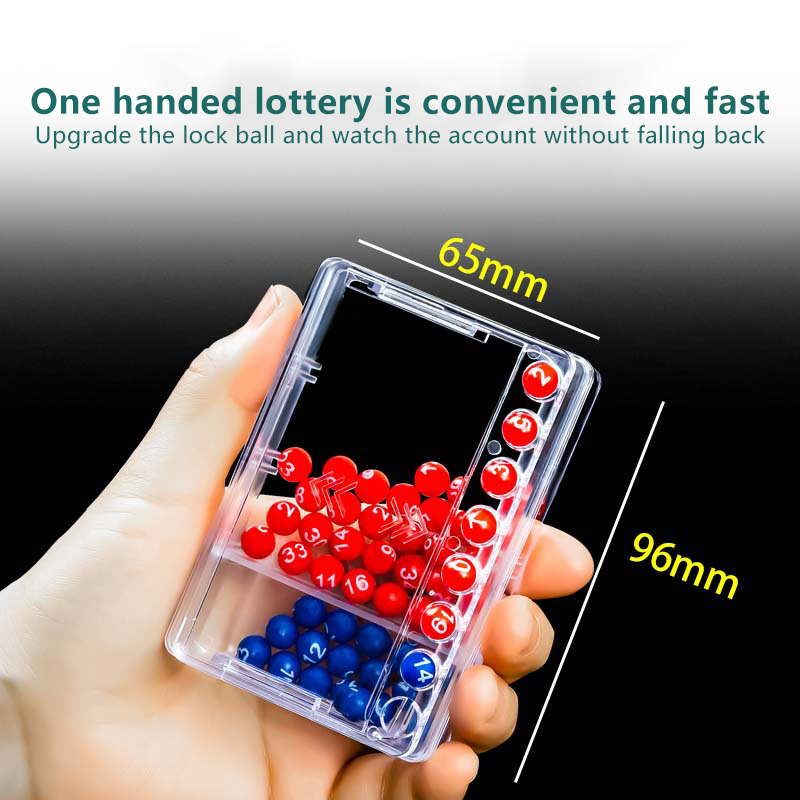 Toys Lucky Lottery Toy Number Picking Machine Mini Lottery Bingo Games ...