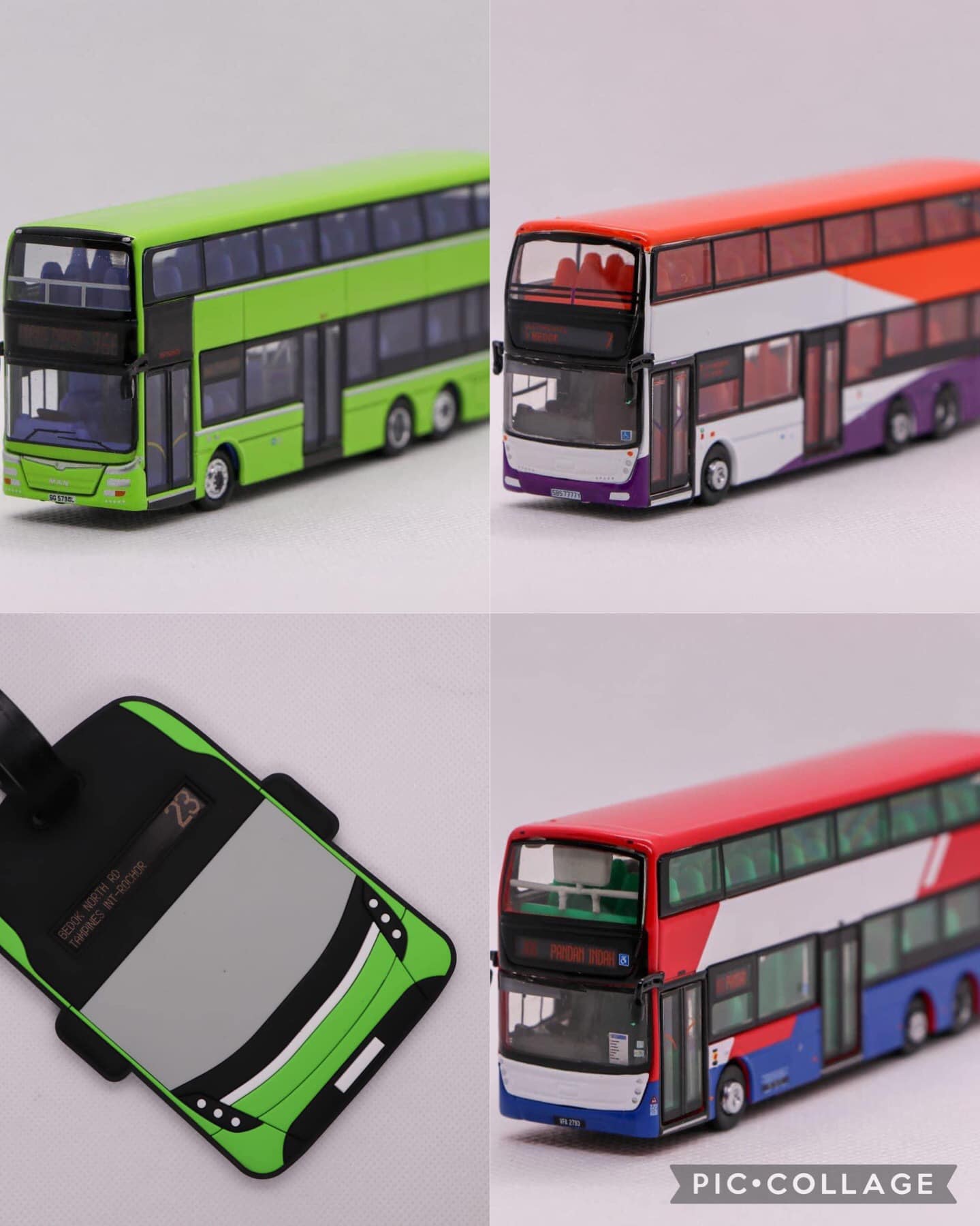 READY STOCK: SG Seller: Singapore & Malaysia Double Decker Bus Gemilang ...