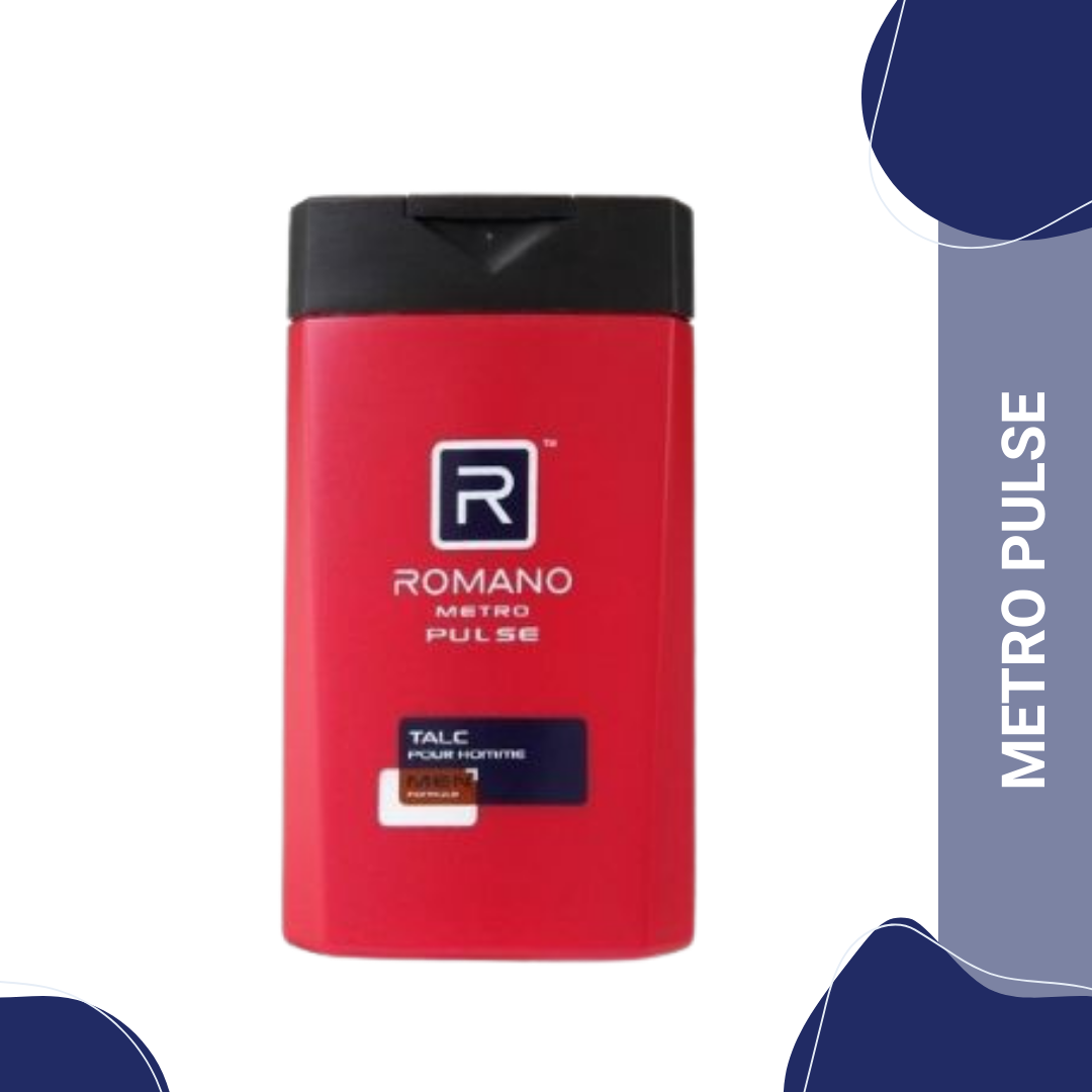 Romano Perfume Talcum Powder (125g) - (Classic / Prestige / Metro Pulse ...