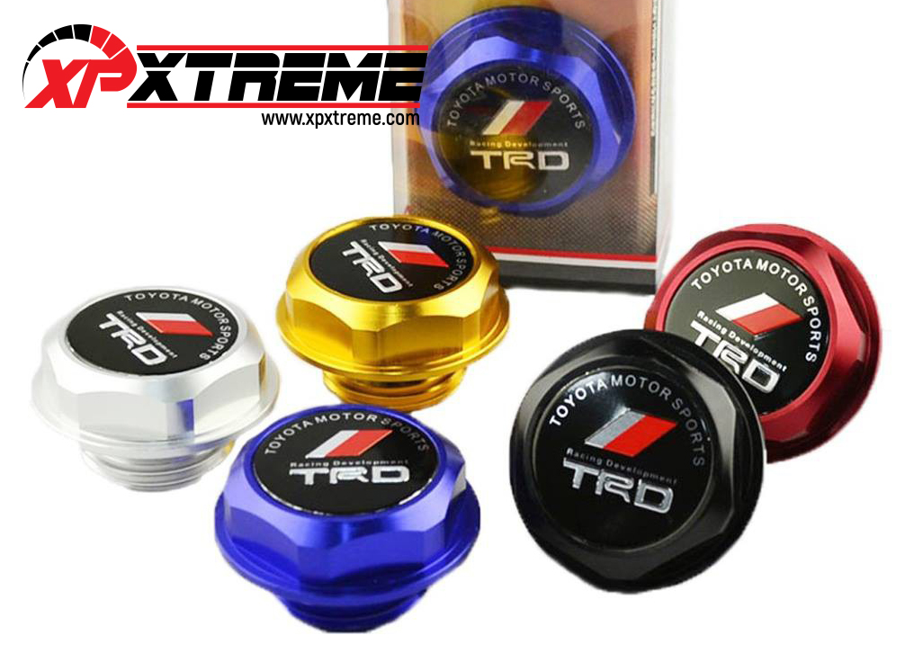ENGINE OIL CAP TRD TOYOTA ALUM BLUE | Lazada