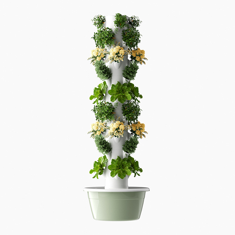 Hydroponic Growing System Indoor Outdoor Home Grow Herb Vertical Garden ...