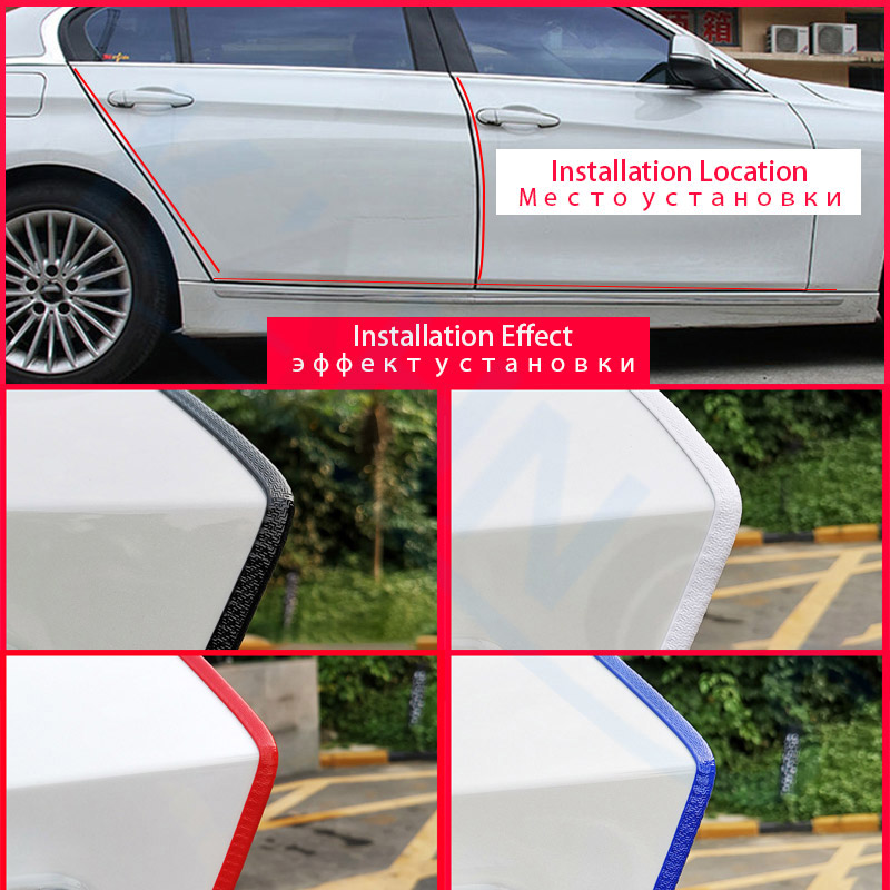 NEW 【Too much love!】Universal Car Door Protector U Type 2/5/10m Car ...