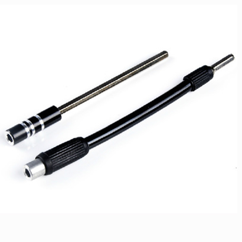 【TrendGlobe】4mm Hex Drive Drill Bit Universal Extension Rod Hard/Flex ...