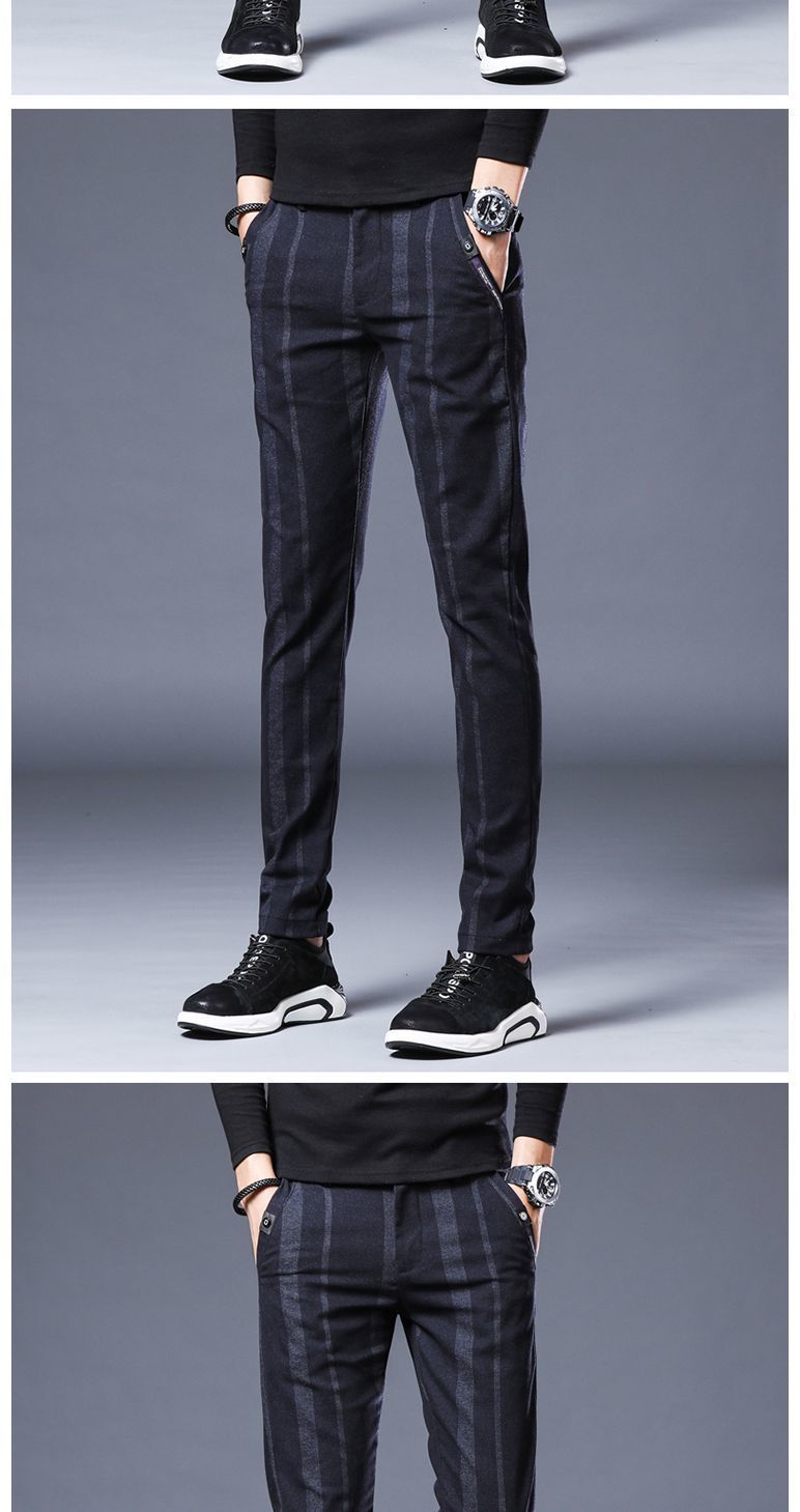 NGHG MALL-Cool Men's Pants Men's Casual Spring and Autumn New Slim-Fit ...