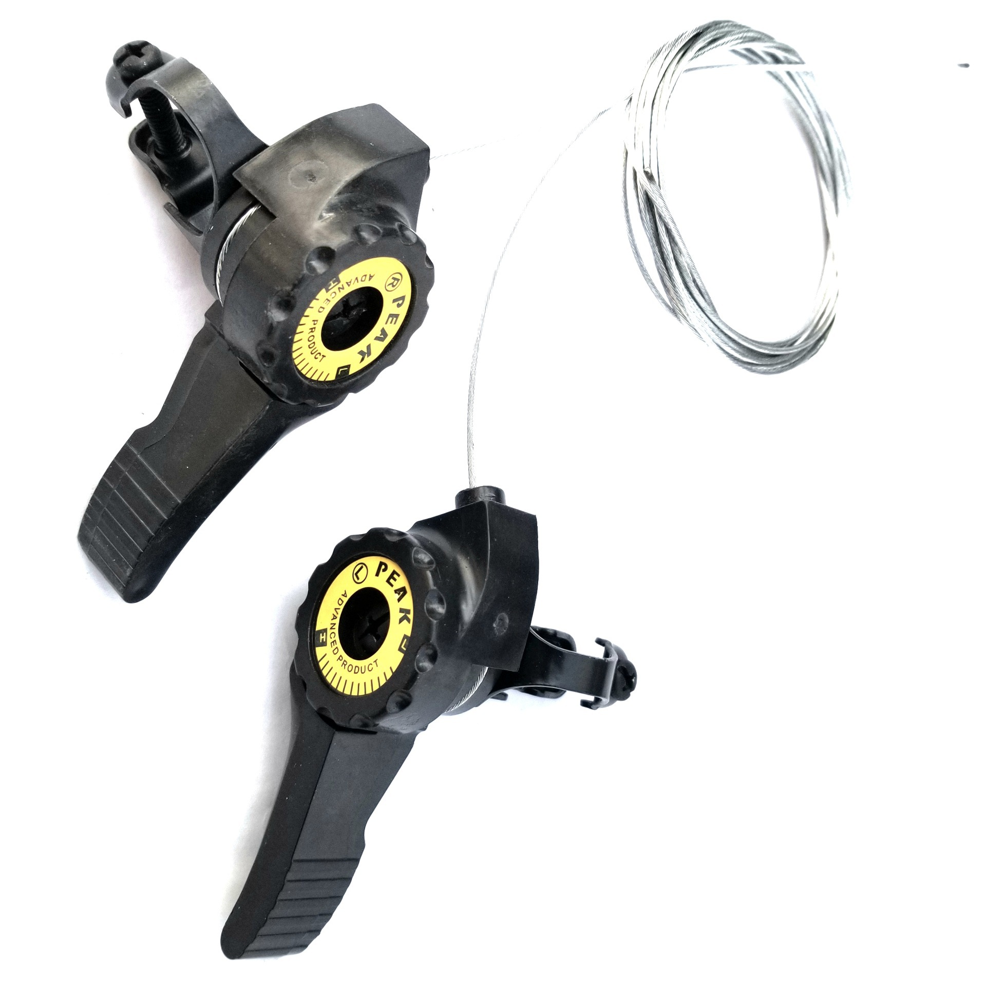 【StellarCart】1 Pair 3x5/6/7 Speed MTB Bike Thumb Shifter Top Mount ...