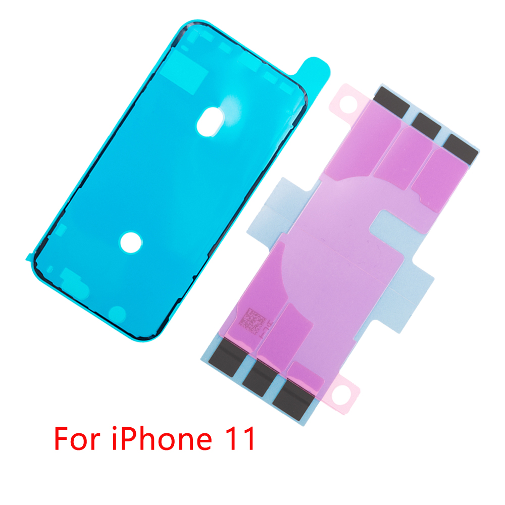 NEW 2pcs/lot For iPhone 11 pro X XR Max Battery Sticker Strips + LCD ...